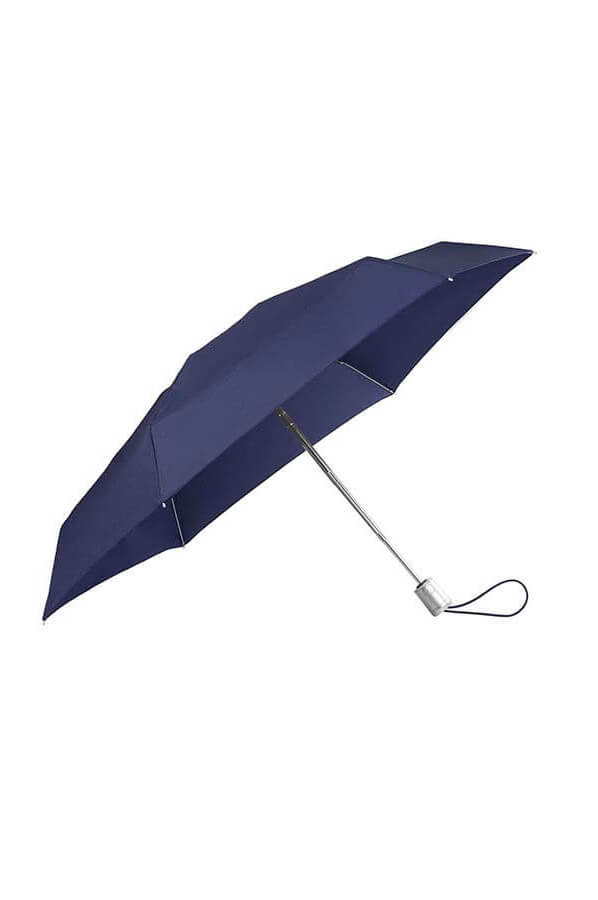 Samsonite Alu Drop S Umbrella Indigo Blue | Rolling Luggage